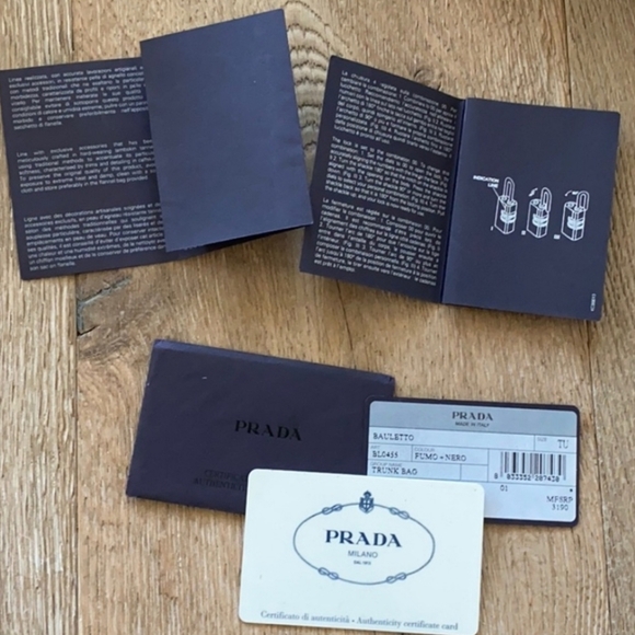 Prada | Bags | Prada Bauletto Trunk Bag | Poshmark